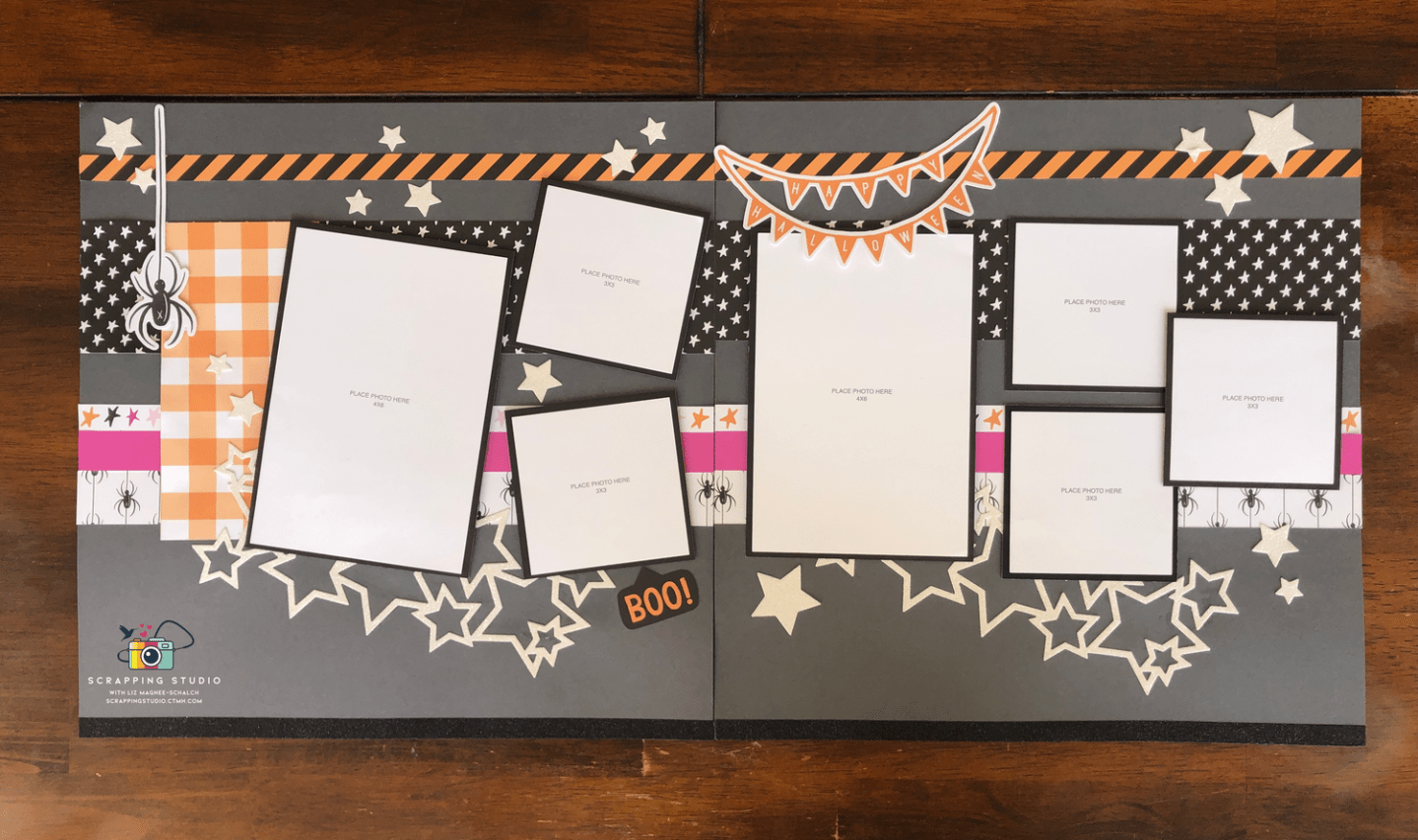 Workshops & Finished Layouts – Liz's Scrapping Studio
