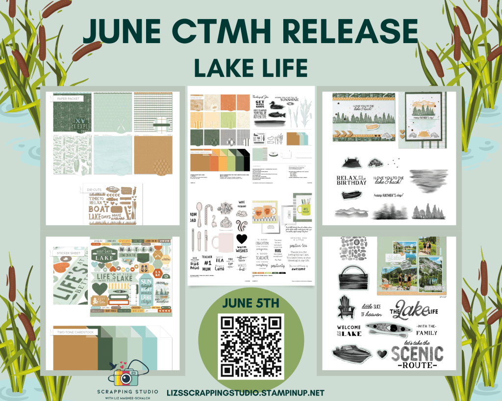 June CTMH Lake Life Collection Release: Explore Water-Themed Paper and ...